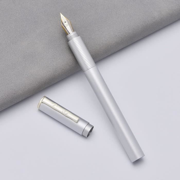Hongdian H3 Stylo Plume Argenté À Pointe Extra Fine En Iridium Avec ...
