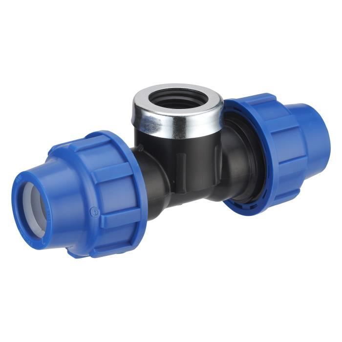 Raccord PE Té Ø32 - Femelle au centre 26x34 (1') NOYON & THIEBAULT - Cdiscount Bricolage