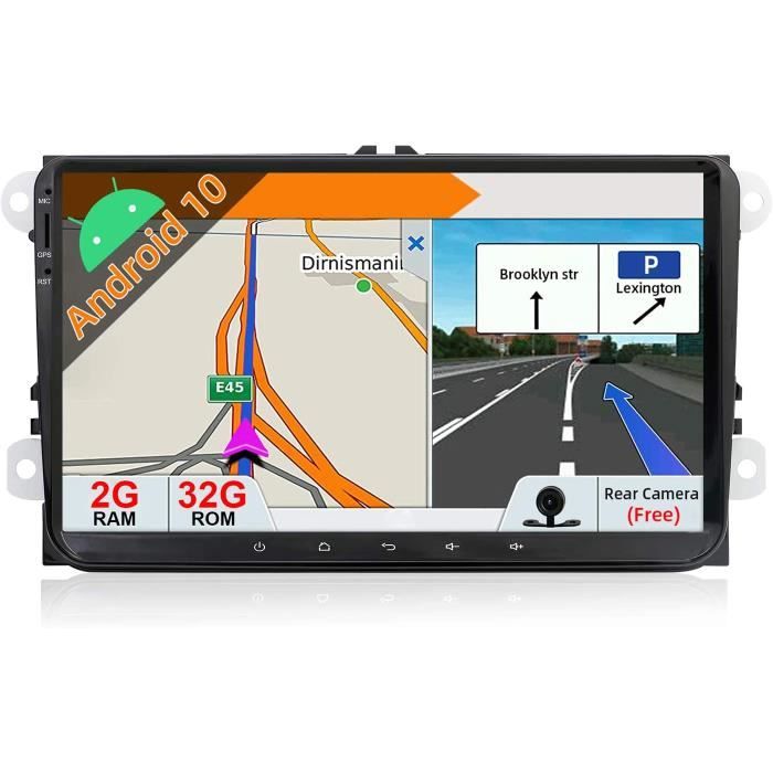 AJW-JOYX Android 10 Double Din Autoradio Pour VW Golf-Skoda-Seat-Passat ... AJW-JOYX Android 10 Double Din Autoradio Pour VW Golf-Skoda-Seat-Passat ...