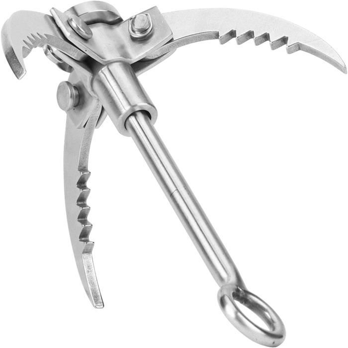 Crochet à grappin à 3 Griffes Crochet Pliant Crochet à Griffe d ...