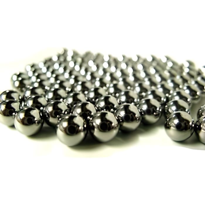 Billes acier haute résistance chromé - 100 billes 8mm - Lance-pierre ...