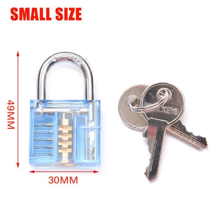 Serrure - barillet,cadenas en cuivre Transparent pour serrurier, outil ...