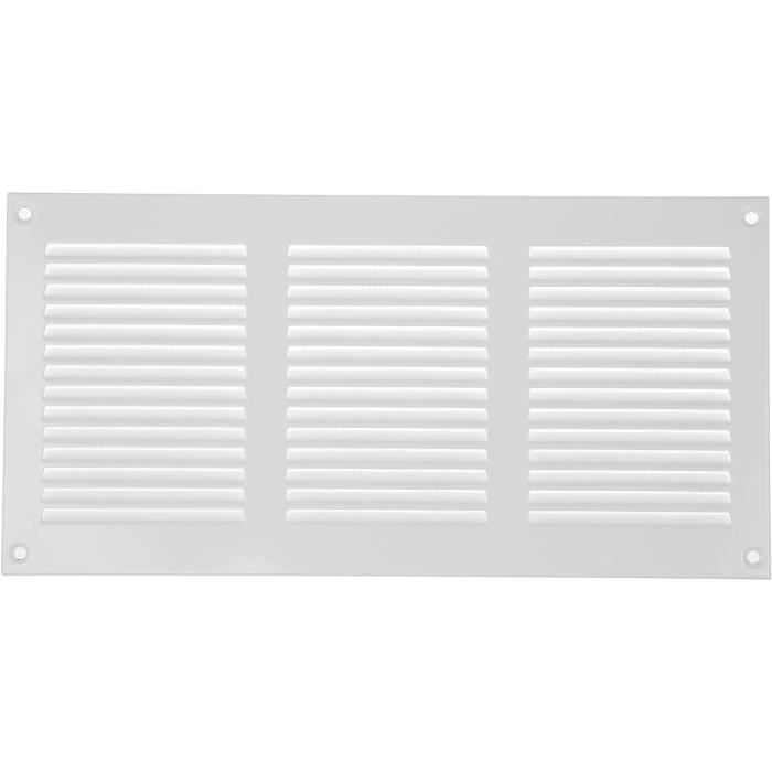 Grille D'Aération Blanche De 30 X 15 Cm Grilles D'Air À Retour En Acier ...