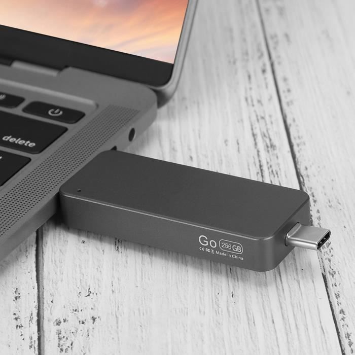 Cikonielf SSD mobile Disque dur à semi-conducteurs portable de type C ...