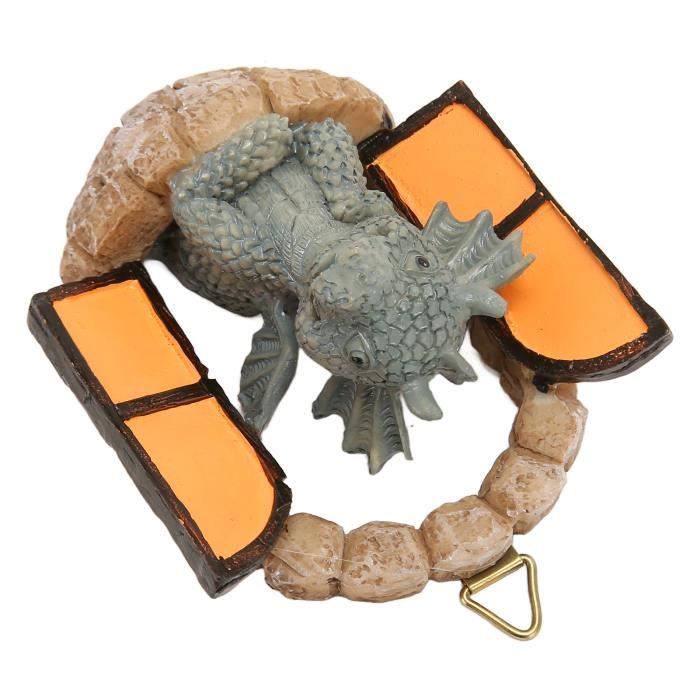 EJ.life statue de dragon de jardin Sculpture de Dragon de cour en ...