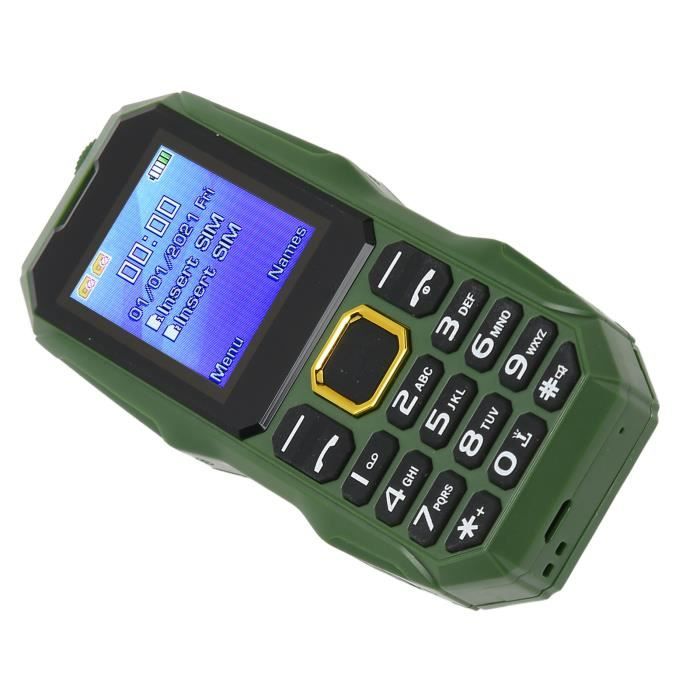 Téléphone portable senior - EJ.LIFE - W2025 - 2G GSM - Écran 1,8 pouces ...