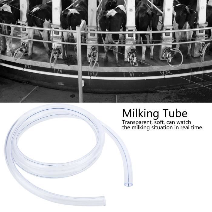 Tuyau à lait Tube de traite G3 - 8 3 m équipement agricole matériau PVC ...