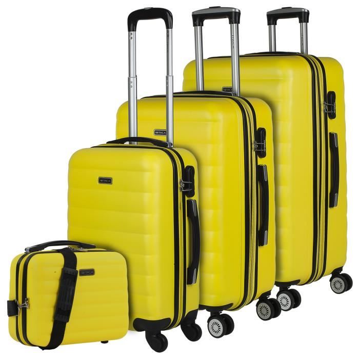 Set Valise Rigide 71200B Jaune