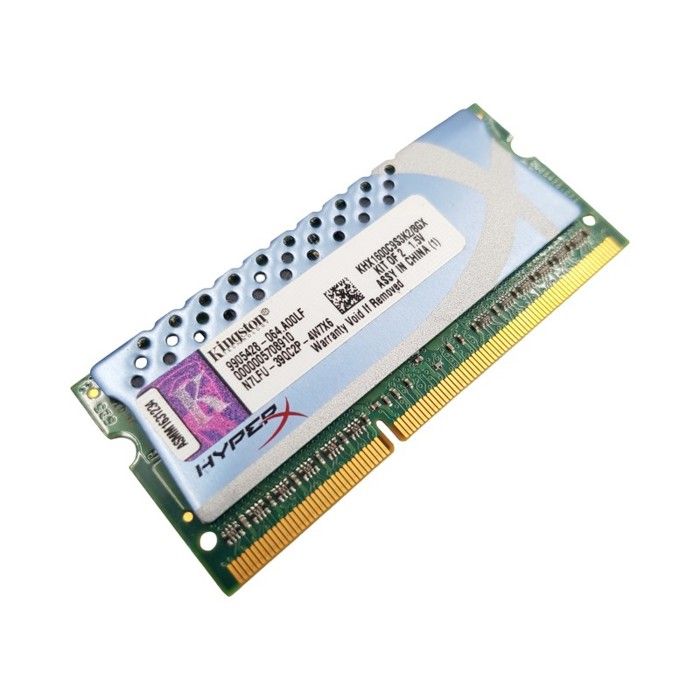 Barrette Mémoire 4Go RAM DDR3 Kingston HyperX KHX1600C9S3K2/8GX SO-DIMM PC3-12800 1Rx8 ...