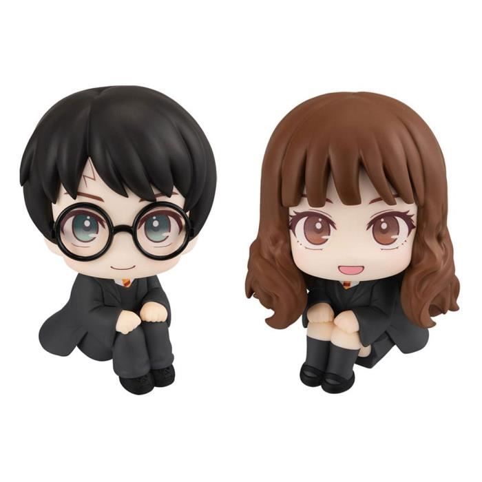 Statuette PVC Harry Potter Hermione et Harry 11 cm MEGAHOUSE ...