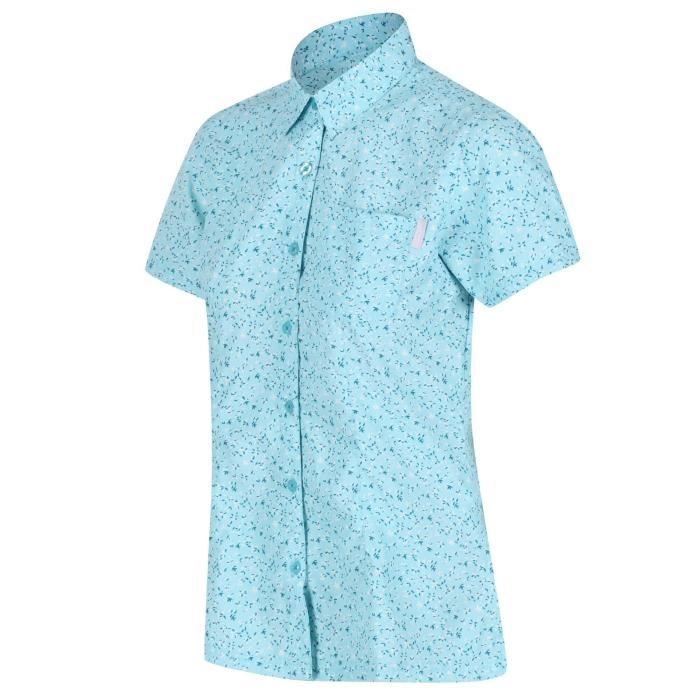 Regatta chemise femme polyester/viscose bleu Bleu - Cdiscount Prêt-à-Porter