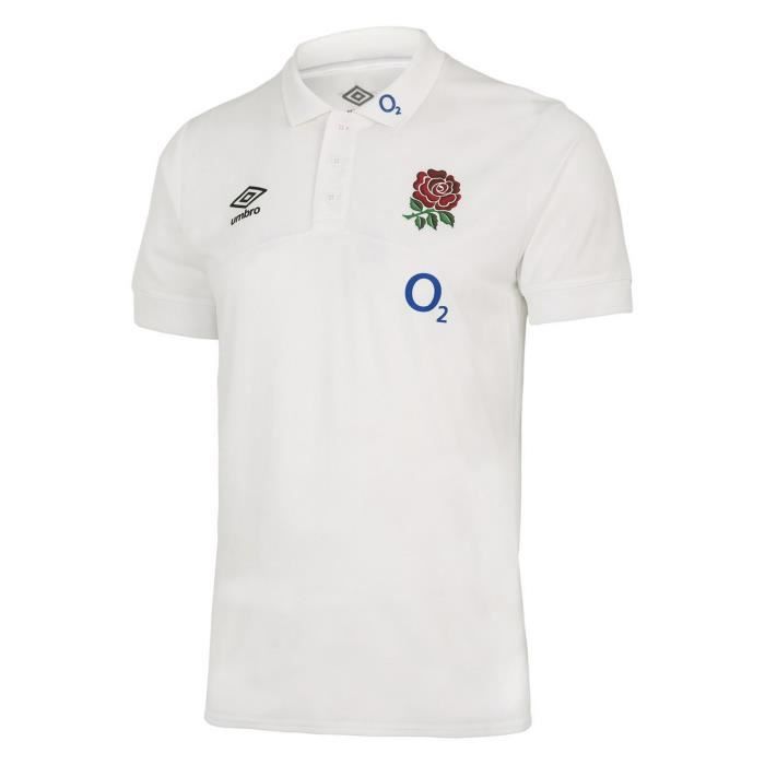 England Rugby - Polo 22/23 - H Blanc - Cdiscount Prêt-à-Porter