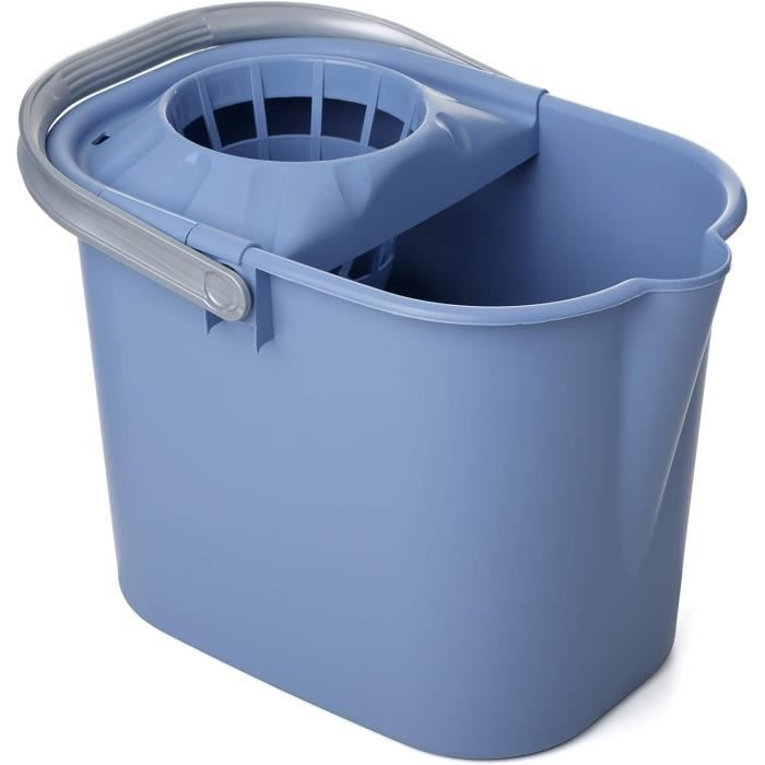 TATAY 1102800 Seau Rectangulaire avec Essoreur Plastique 37 x 26 x 29 ...