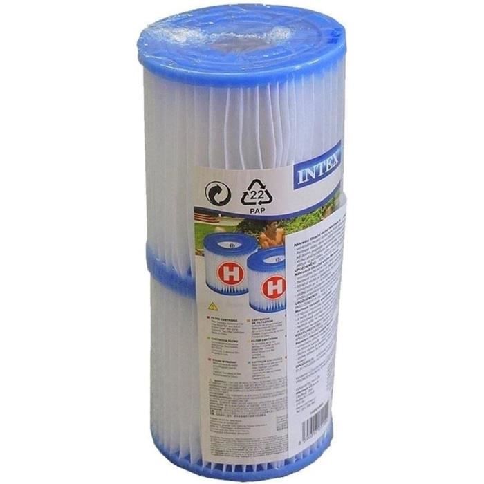 Cartouches de filtre - Intex - Type H29007 - pour pompes à filtre 28601 ...