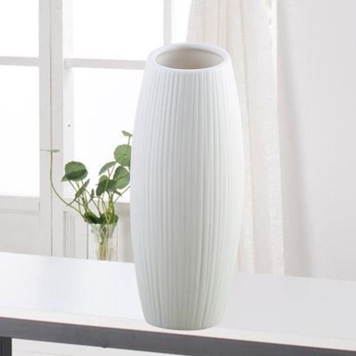 Vase en céramique minimaliste moderne style nordique chanfrein créatif ...