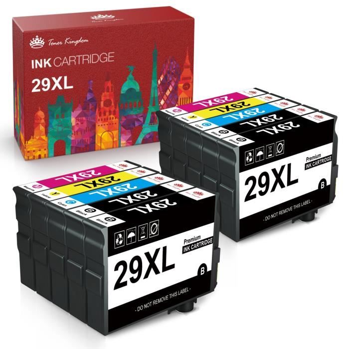 Cartouche d'encre Toner Kingdom 29XL pour Epson XP-235 XP-245 XP-247 XP ...