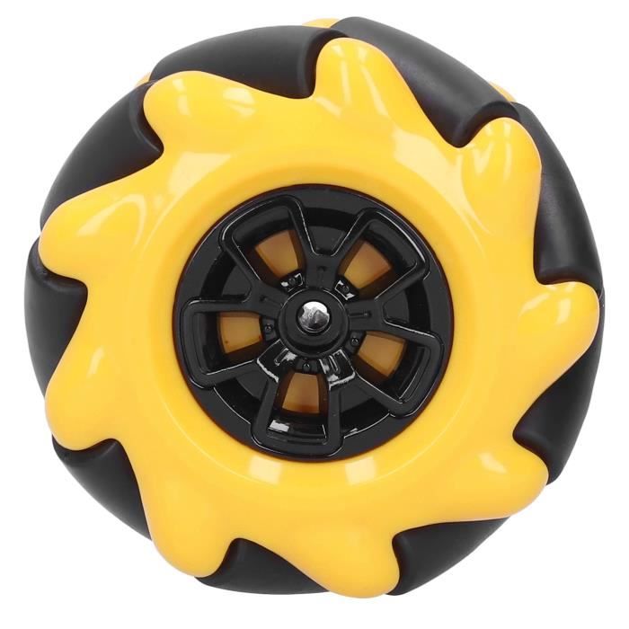 Roue Mecanum omnidirectionnelle pour robot intelligent deux paires 60mm ...