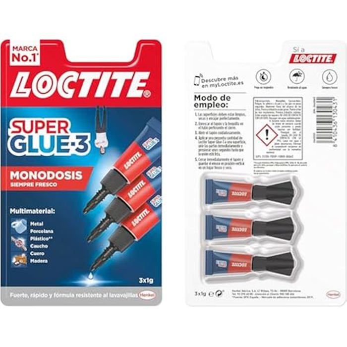 Colle - LOCTITE - Super Glue-3 Original Mini Trio - Transparente ...