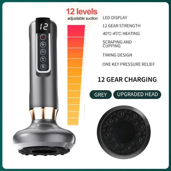 Ohio eur électrique Chi ping GuaSha,ventouse sous vide,anti-cellulite,beauté,santé,grattage ...