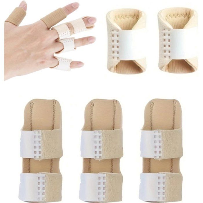 Attelle de doigt - Réglable - Pliable - Taille unique - Convient à tous ...