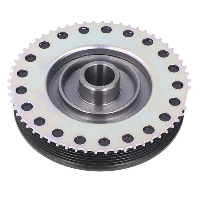 Akozon LR025252 Poulie de vilebrequin moteur JDE38472 JDE37855 ...
