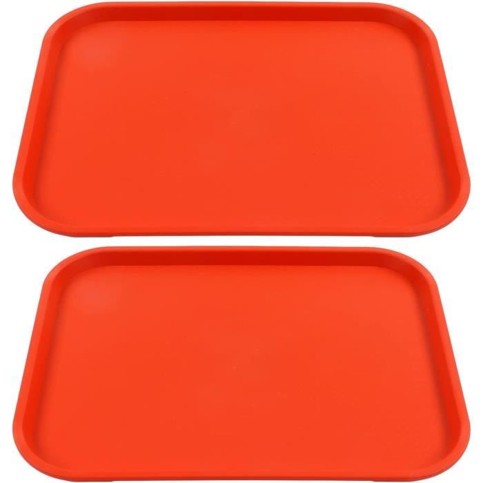 Plateau De Service, 2 Pièces Plateau De Restauration Rapide Empilable ...
