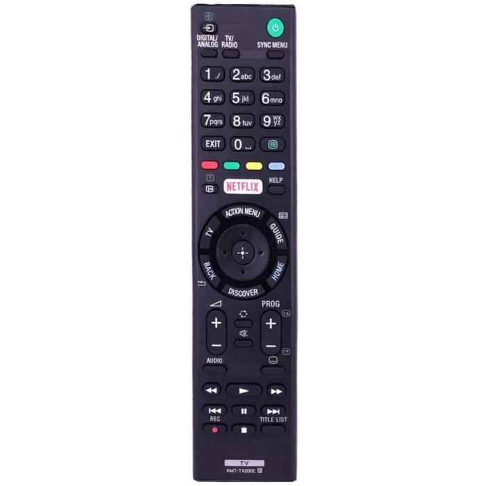 Remplacement RMT-TX200E telecommande pour Sony bravia TV KD-49XD7004 KD ...
