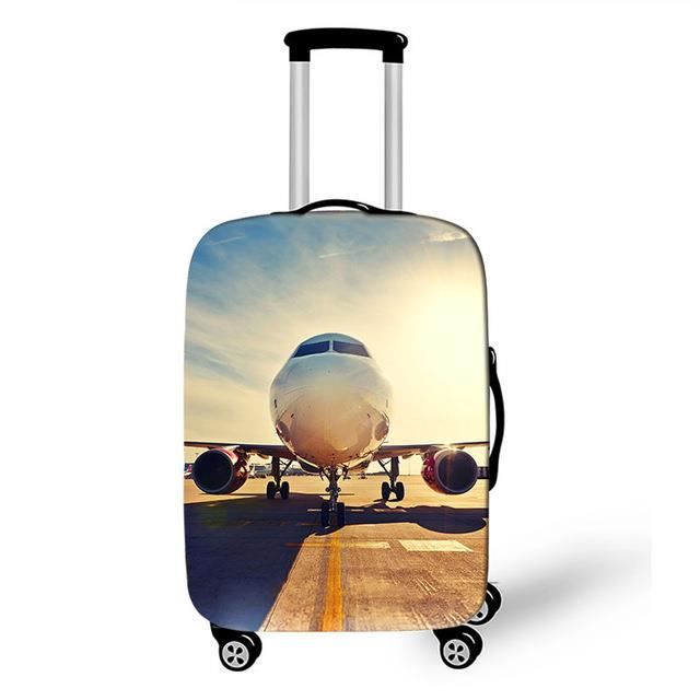Que des images - S - Housse de bagage 3D pour avion, étui de protection ...
