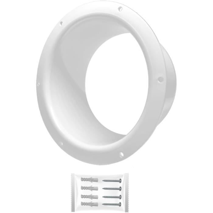 Bride Murale 150 Mm Diamètre - Raccord De Tuyau D'Entrée Pour Conduit ...