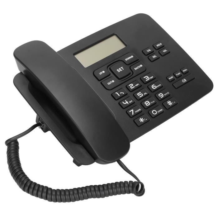 ROM Téléphone Filaire De Bureau Kx‑T7001Cid Téléphone De Bureau Filaire Id De L'Appelant ...