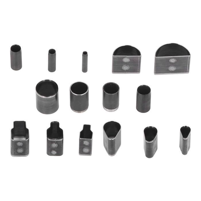 Matrice de poinçon - Mxzzand - 15pcs - Outils de découpe en acier allié ...