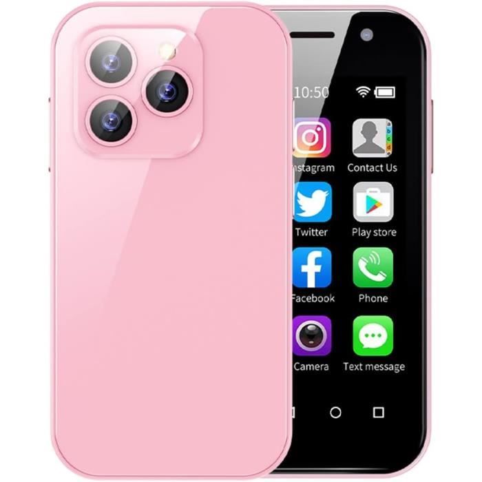 Rainbuvvy Pocket Mini Android Phones,4GB RAM 128GB ROM,4G Petit ...