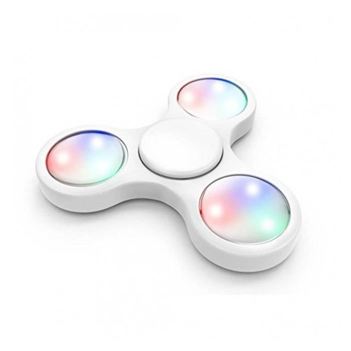 Hand Spinner LED Blanc - Cdiscount Jeux - Jouets