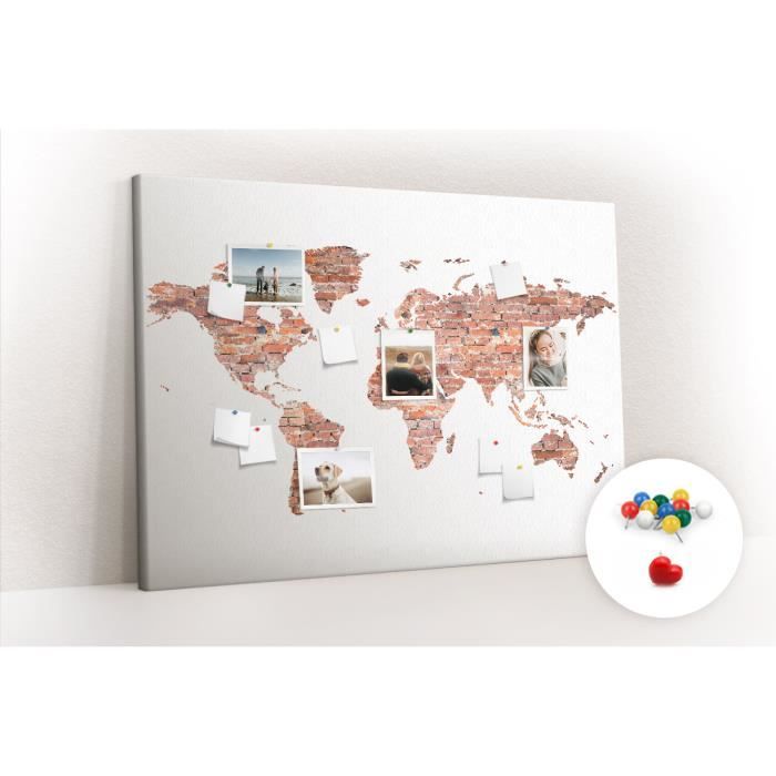 Tableau d'affichage Liege Tulup 140x100 cm, décoration pour bureau et ...