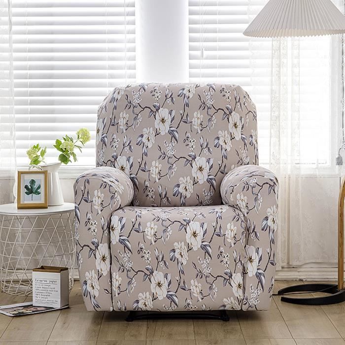 Housse de Fauteuil Relax Extensible 1 Place, Housse de Fauteuil Relax ...