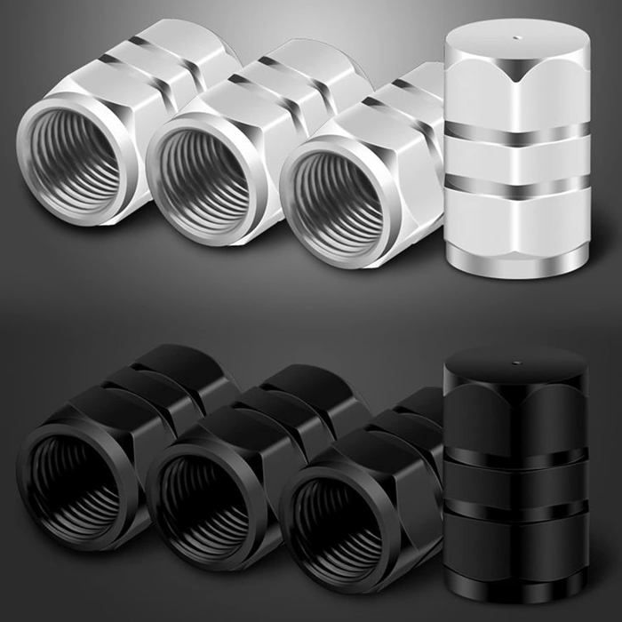 Bouchons de Valve de Pneu 8PCS Bouchons de Valve de Roue en Alliage d ...