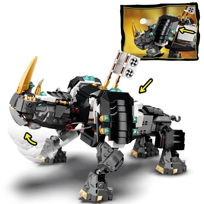 LEGO® NINJAGO® 71719 L'animal de combat de Zane - Cdiscount Jeux - Jouets