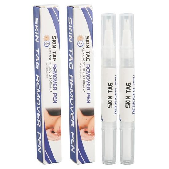 CHT 2pcs Stylo pour l'élimination des verrues Anti Verrue Grain de ...