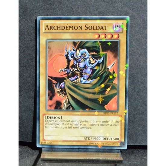 Carte YU-GI-OH BP01-FR112-ST Archdémon Soldat (Archfiend Soldier ...