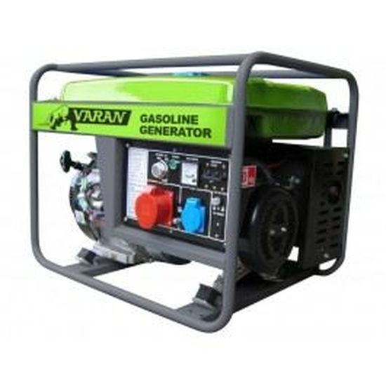 Générateur électrique 7.0 kVA 1x 400V 1x 230V 1x 12VDC - VARAN ...