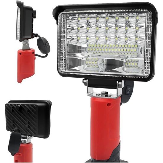 Compatible Avec Le Milwaukee M12 Lampe De Travail Alimentée Par ...