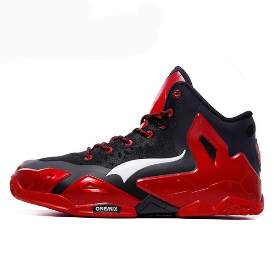 Chaussures de basketball homme rouge-noir rouge-noir - Cdiscount Chaussures