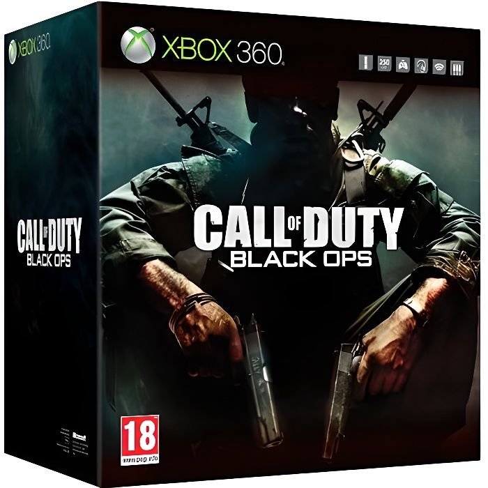 PACK X360 CALL OF DUTY BLACK OPS / Console XBox360 - Cdiscount Jeux vidéo