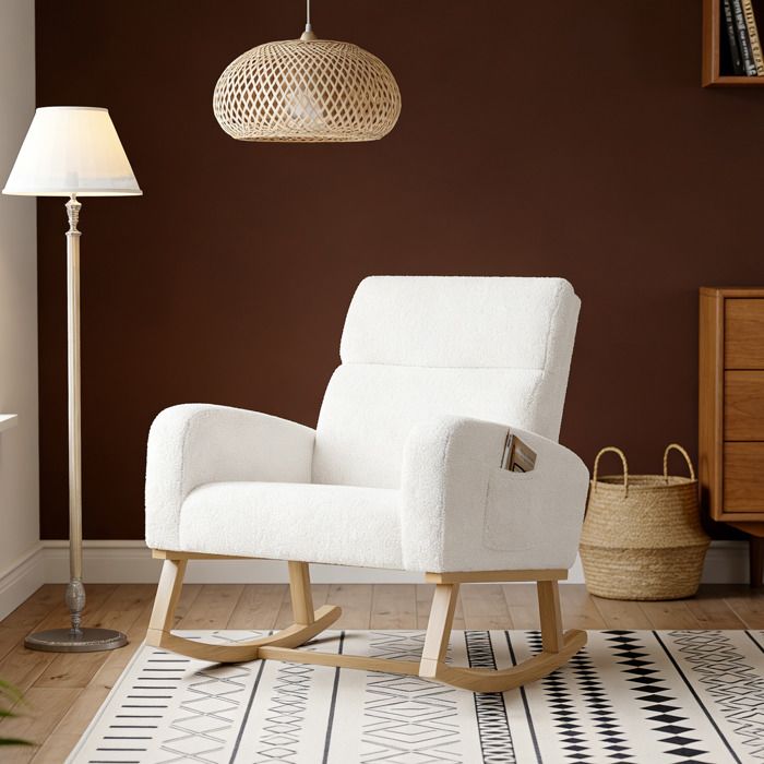 Fauteuil à Bascule, Chaise a Bascule Allaitement Bébé, Rocking Chair ...
