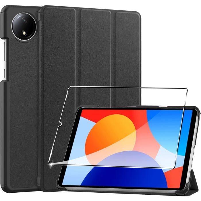 Coque Pour Xiaomi Redmi Pad Se 8.7" Housse Protection Etui Pu Cuir De ...