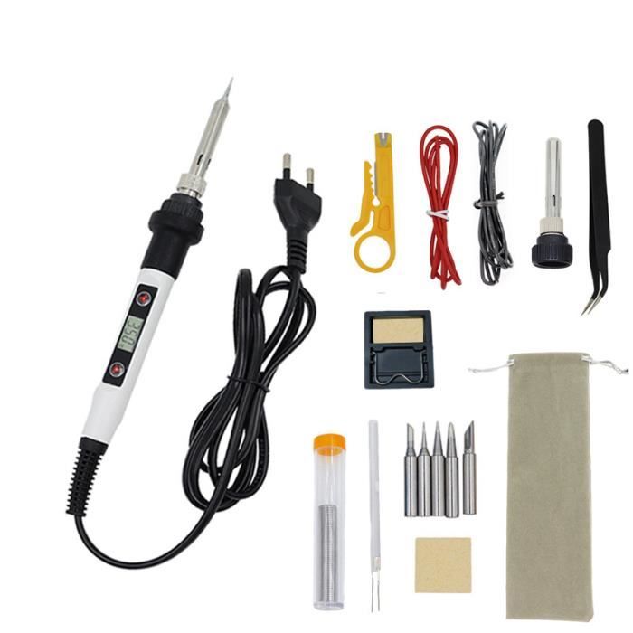 Poste a souder,Fer à souder électrique 220V,outil de soudage,pistolet de soudage numérique ...