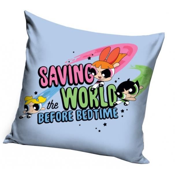 Cartoon Network jet oreiller Powerpuff Girls 40 cm bleu menthe ...