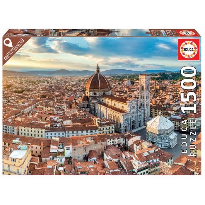 Puzzle 1500 pièces EDUCA - Florence - Assemblage simple et sûr ...