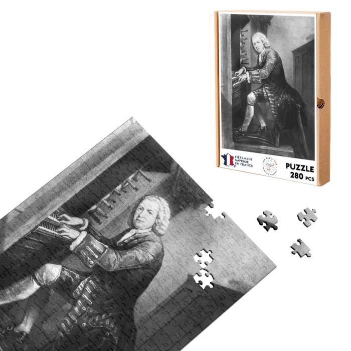 Puzzle Classique 280 pièces Jean Sébastien Bach Gravure de Star ...