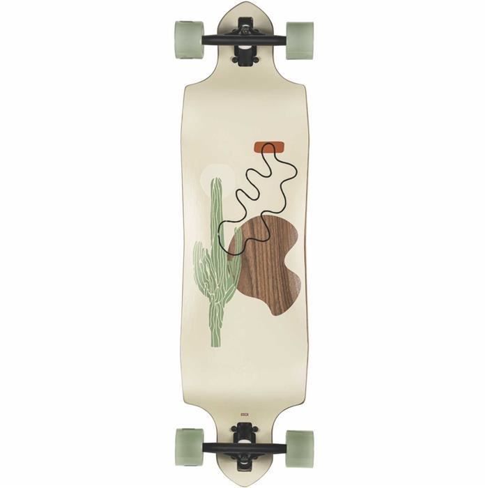 Longboard - GLOBE - Geminon Micro-Drop Walnut/Cacti 37 - Bois de noyer - Mixte - 4 roues - Achat ...